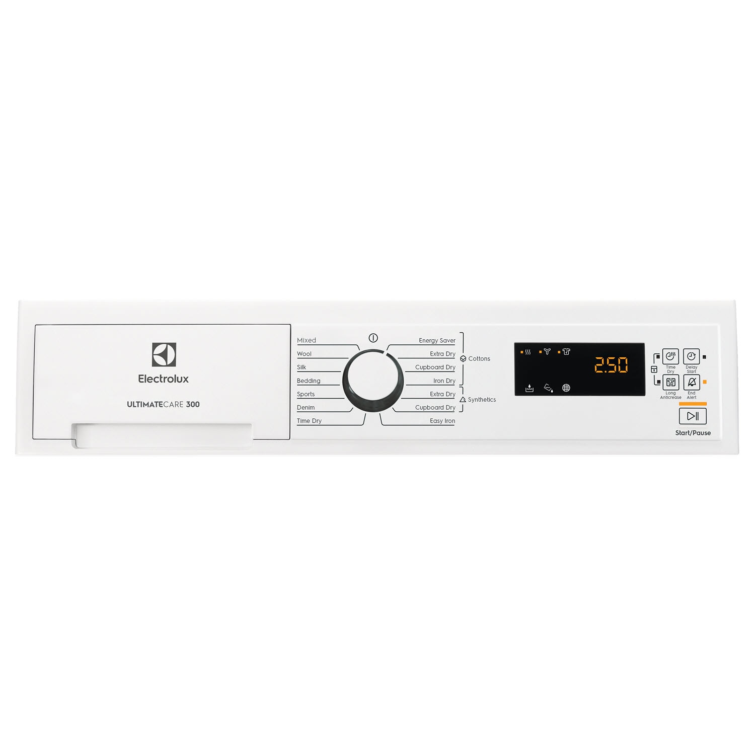 8kg UltimateCare 300 heat pump dryer - EDH804H3WB | Electrolux Singapore