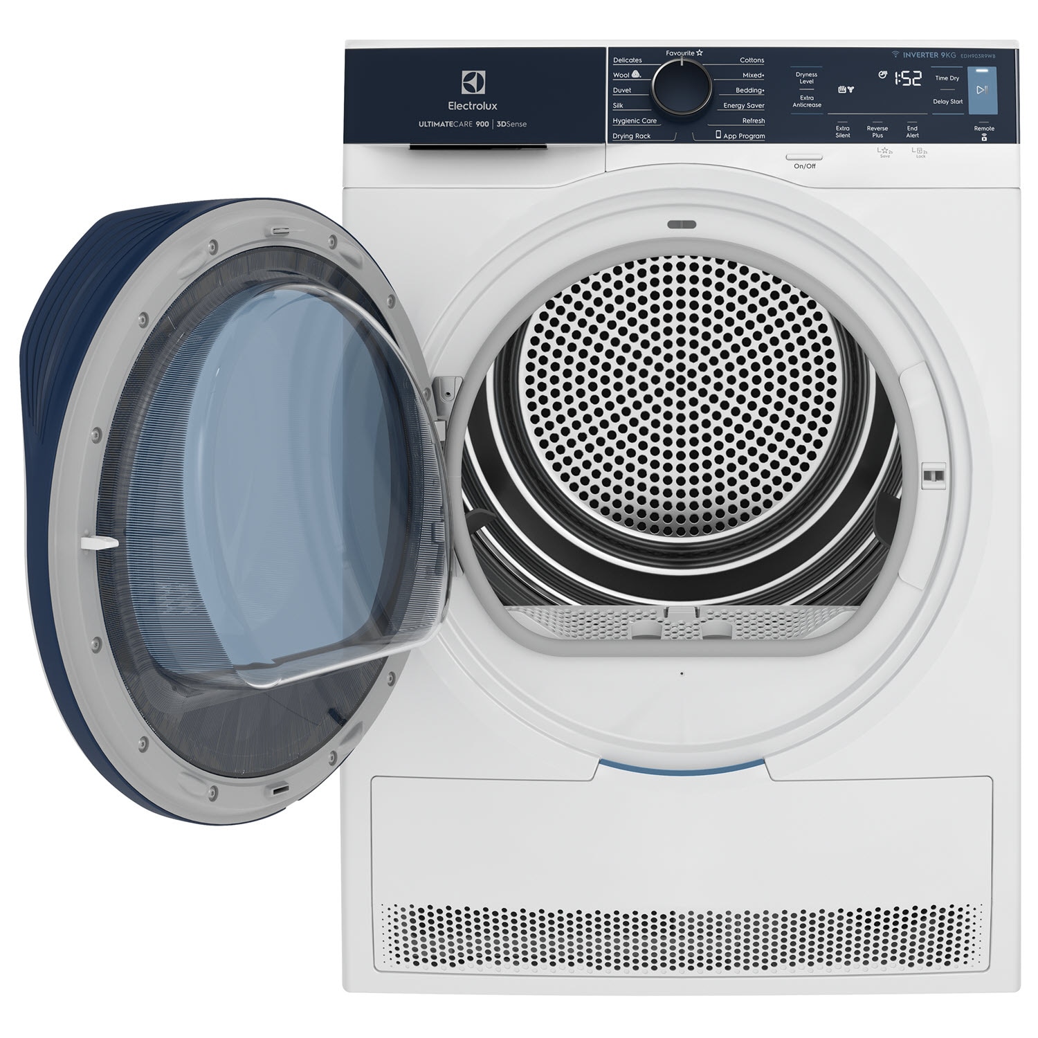 9kg UltimateCare 900 heat pump dryer - EDH903R9WB | Electrolux Singapore