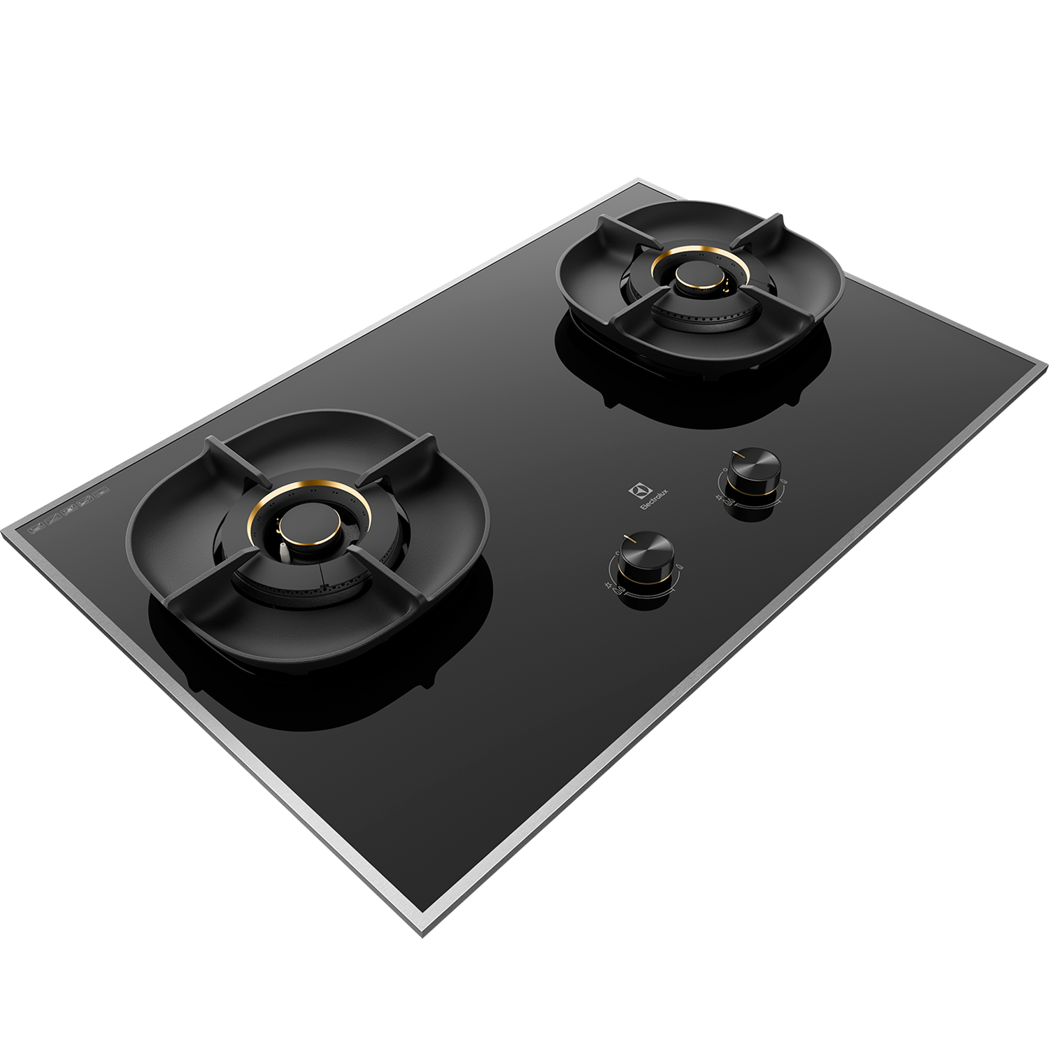 80cm UltimateTaste 500 built-in gas hob with 2 cooking zones (PUB ...