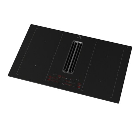 85cm UltimateTaste 900 venting induction hob with 4 cooking zones ...