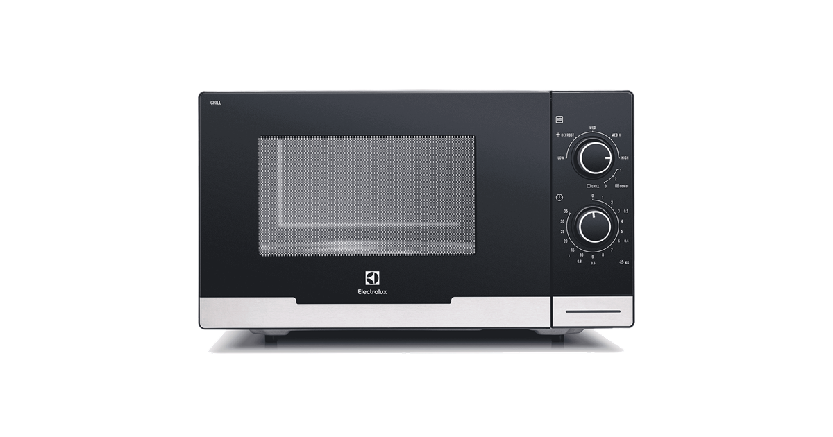 23L Table Top Microwave with Grill - Black | Electrolux Singapore