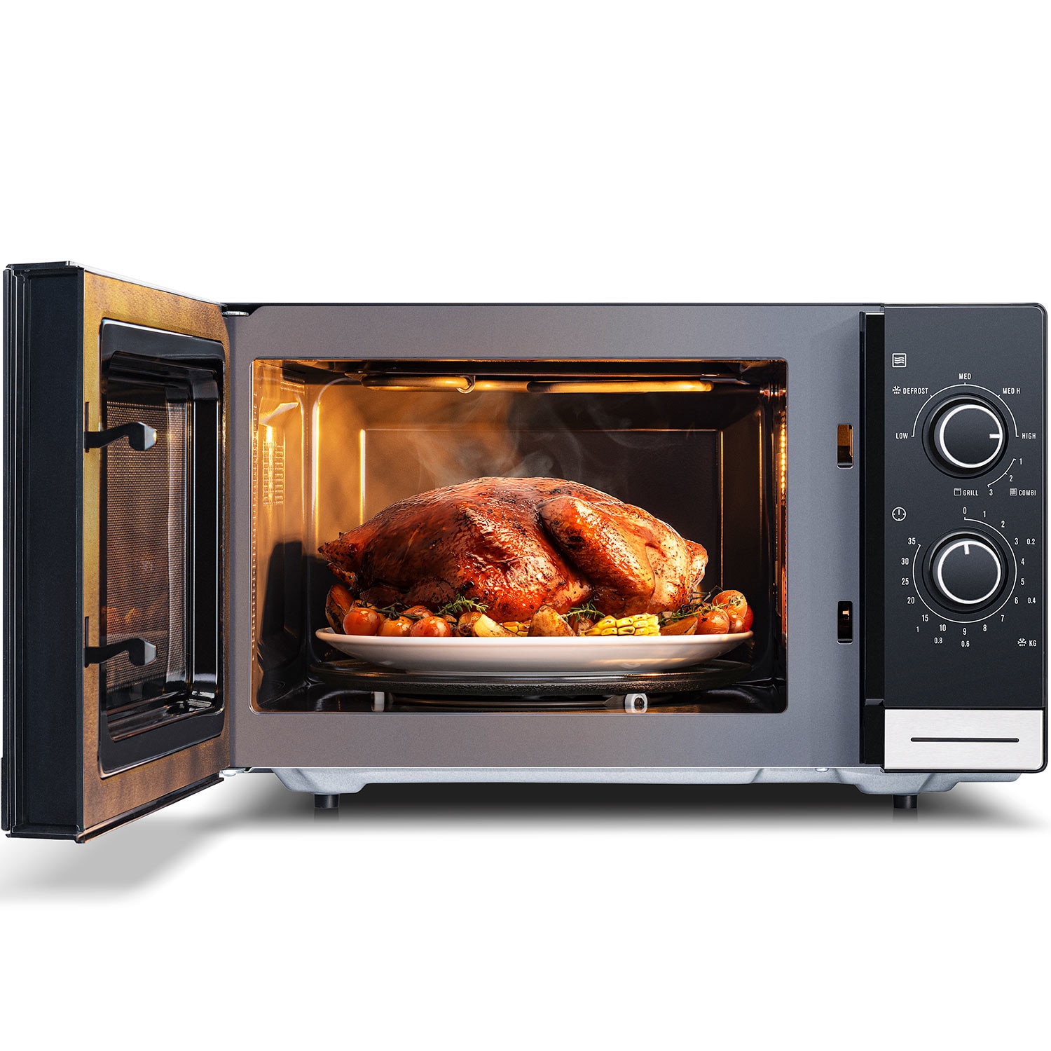 23L Table Top Microwave with Grill - Black | Electrolux Singapore